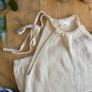 LOFT | Tops | High Neck Knit Tank From Loft | Poshmark
